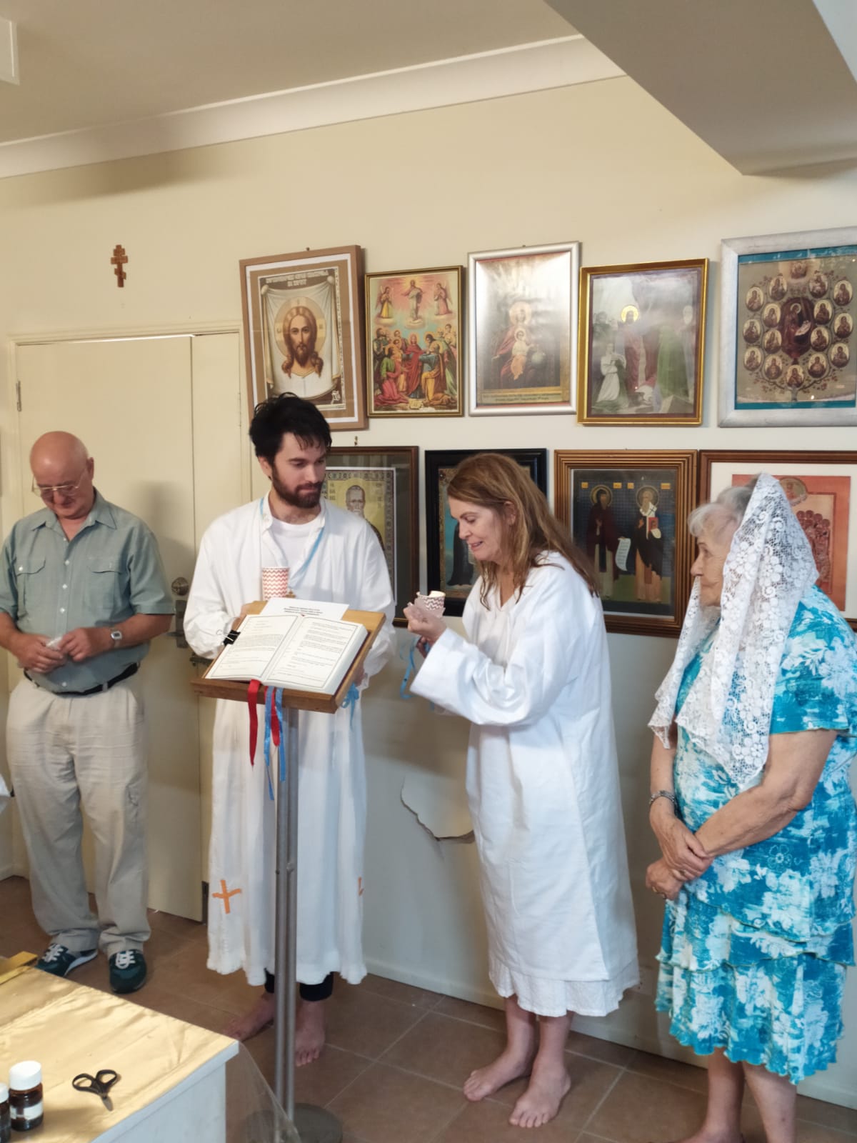 Please Welcome to the Ark of Salvation the Servants of God Alexius and ...