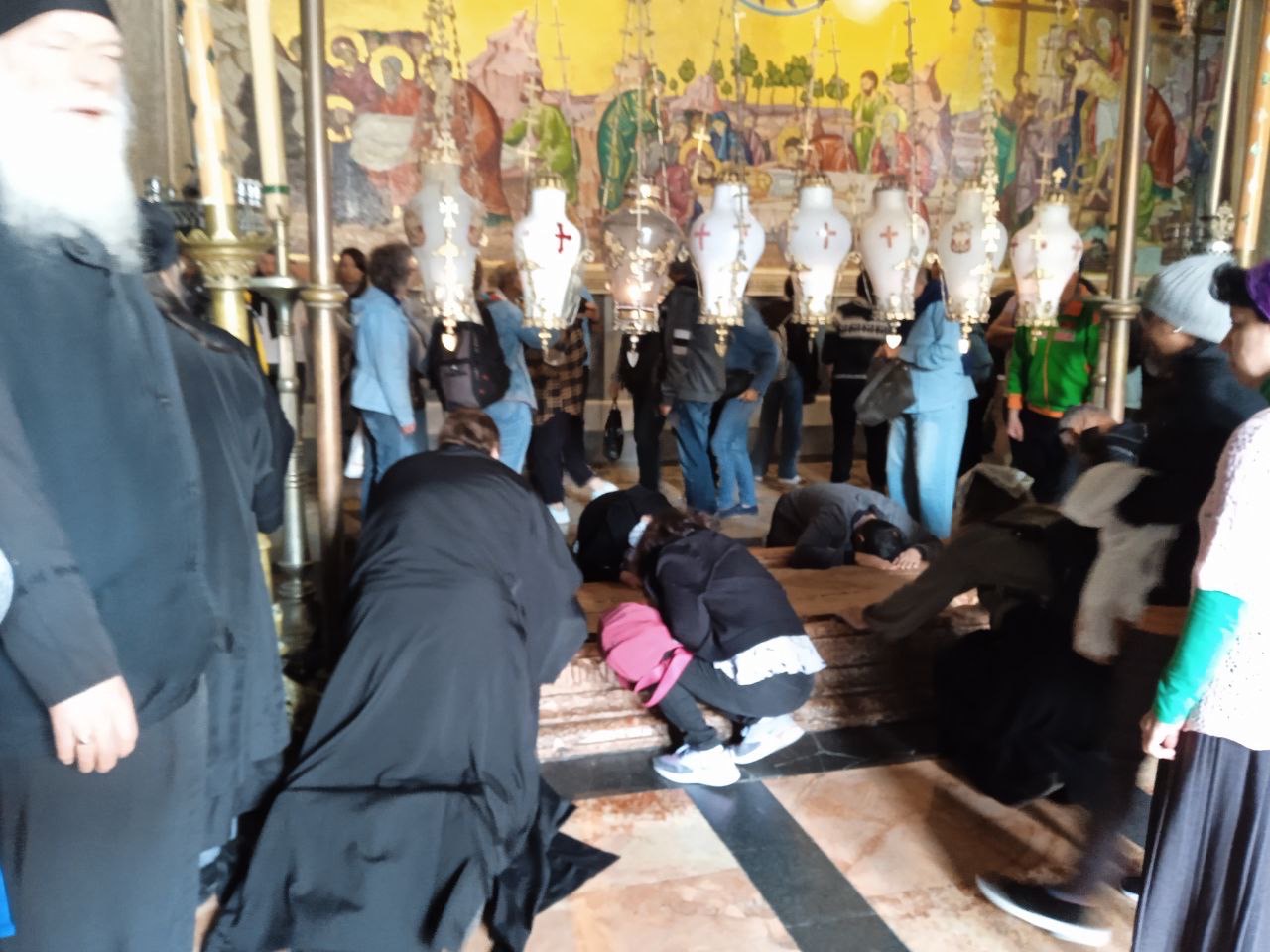 The All-Holy Tomb of Christ – Holy Sepulchre 2022, the Anointing Stone ...