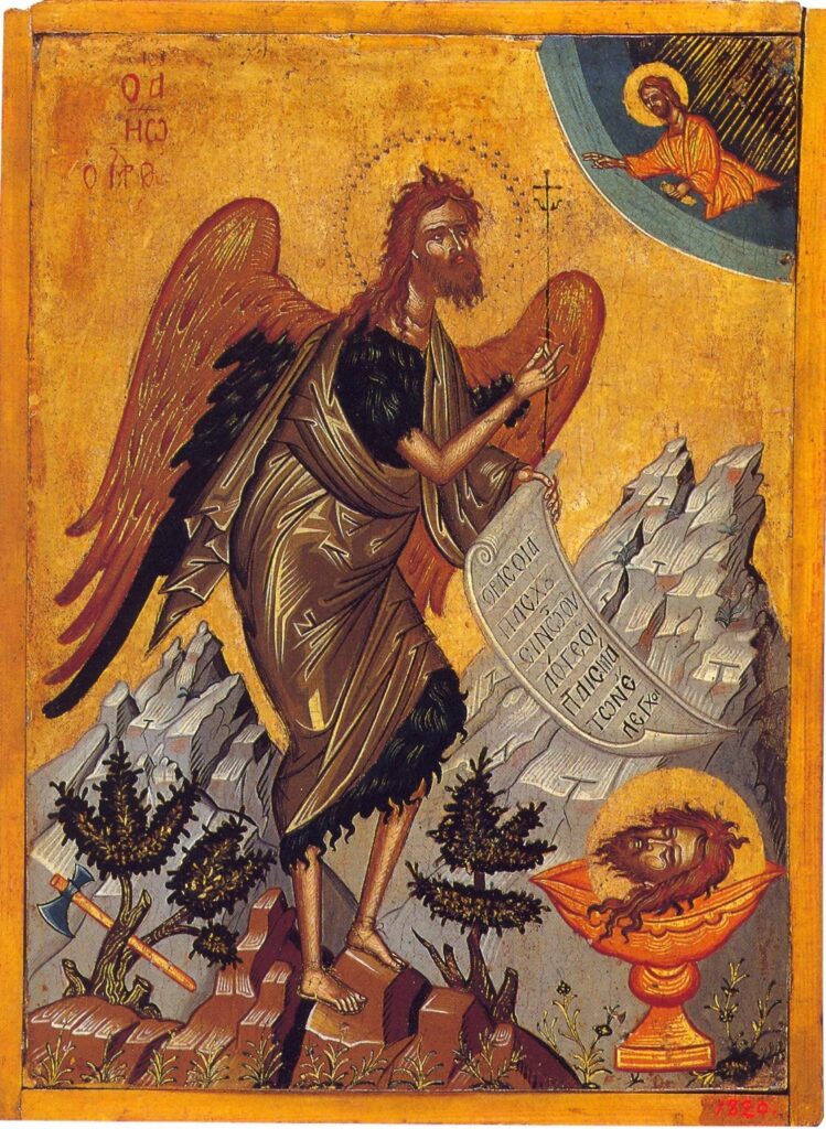 ON THE FEAST OF THE ONE CRYING OUT “REPENT” ST. JOHN THE BAPTIST OF OUR ...